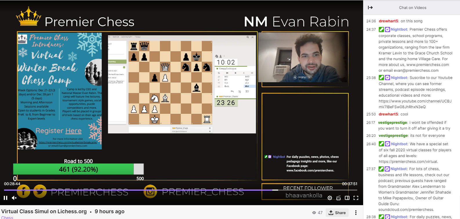 Our Streamer Network | Premier Chess